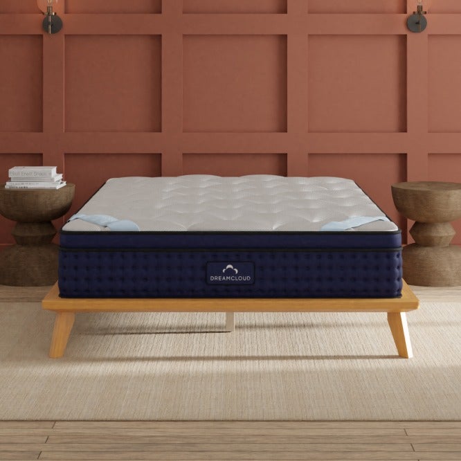 Bevel Wood Platform Bed 50 Night Trial 3 Yr Warranty DreamCloud