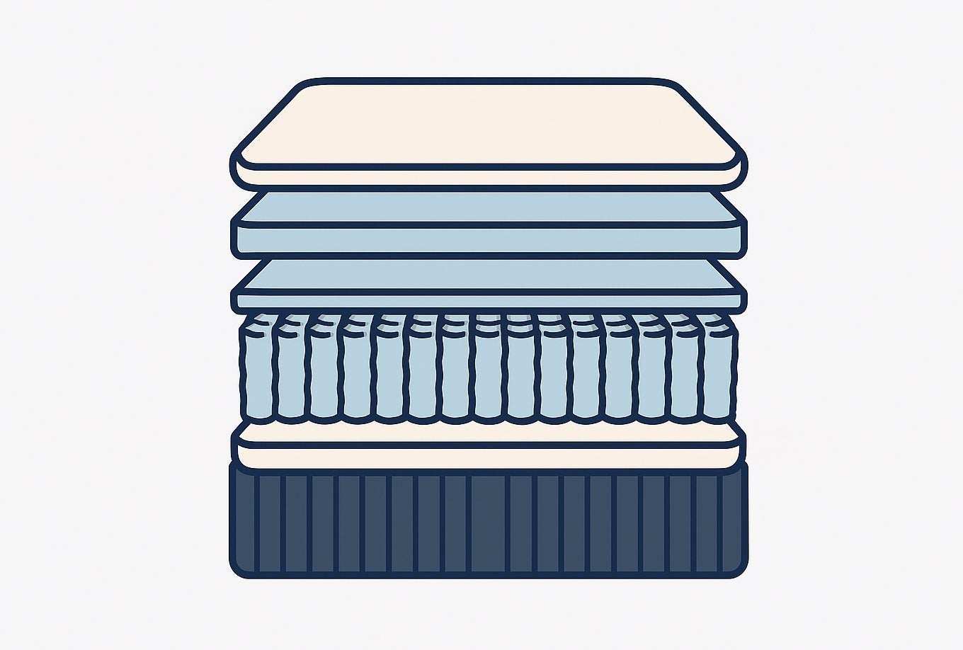 Compare Hybrid, Memory Foam, Innerspring Mattress Types
